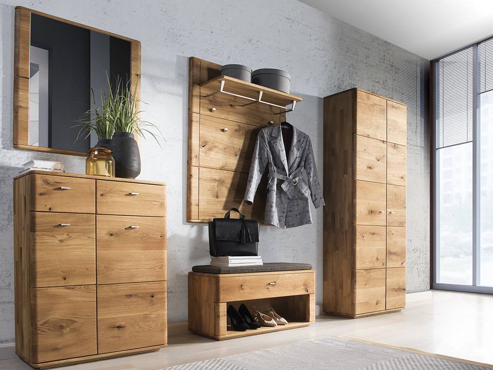 Předsíňové stěny | Předsíň | Předsíně z masívu | Nábytek do předsíně